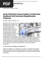 COSHH Risk Assessment Form | PDF | Risk | Risk Assessment