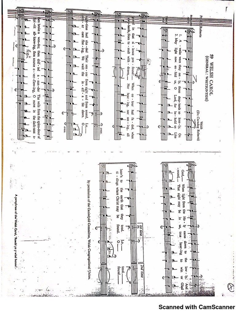 Welsh Carol | PDF