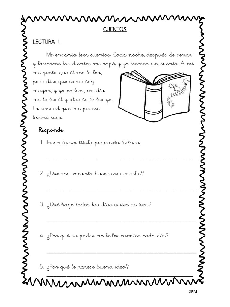 Cuentos para la Comprensión Lectora | PDF | Ocio