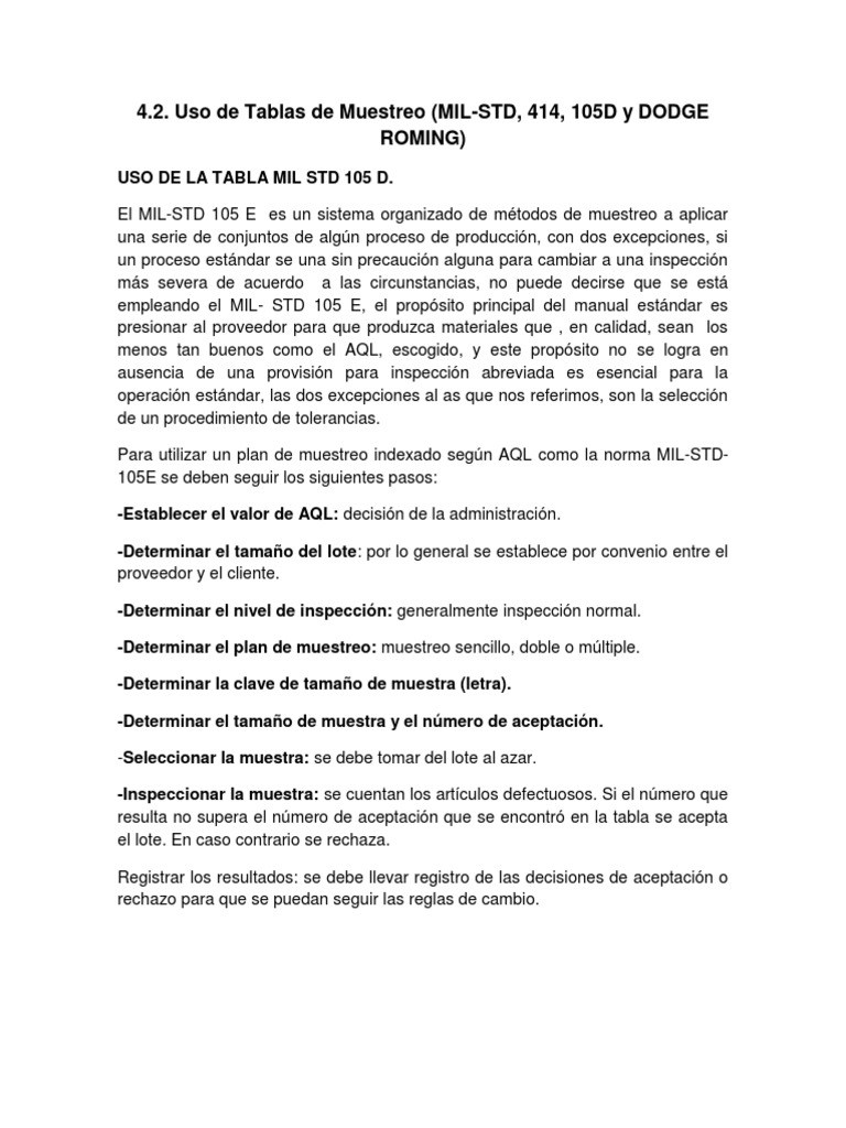 Uso de Tablas | PDF | Muestreo (Estadísticas) | Probabilidad