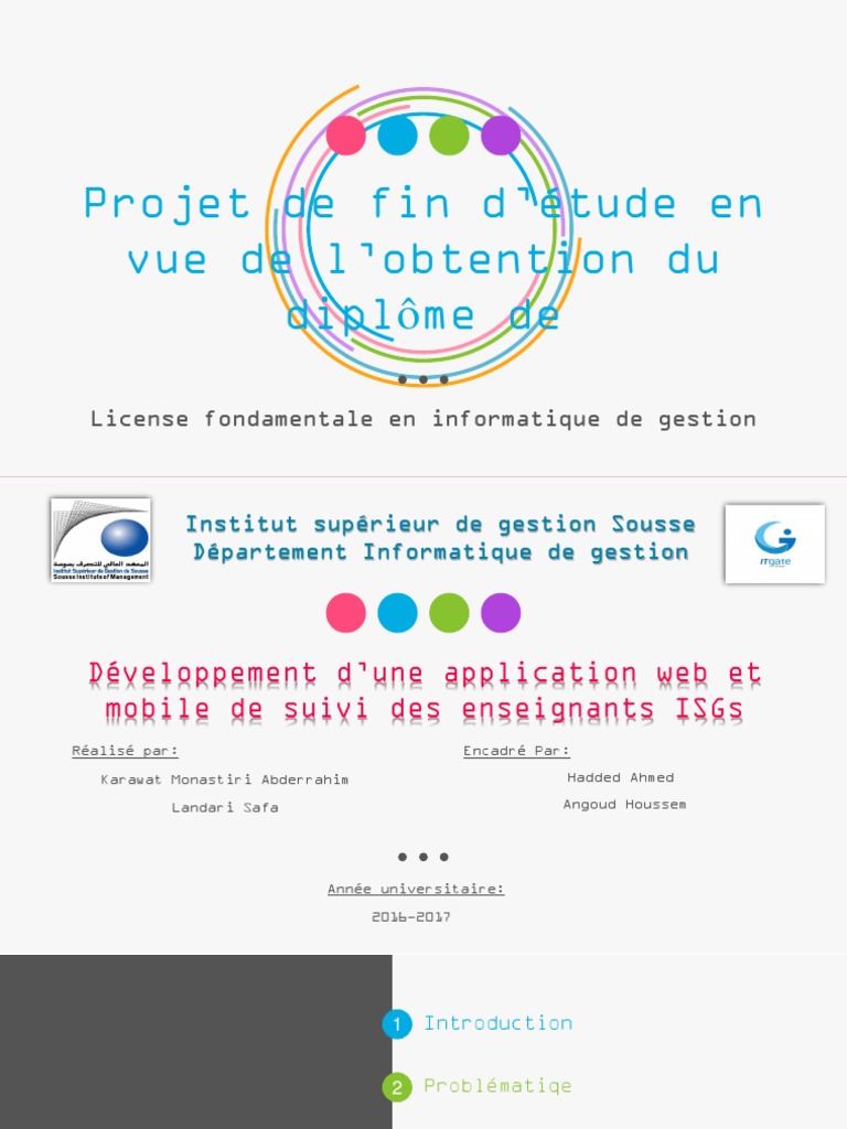 Présentation Soutenance | PDF | Application | Cas d'utilisation