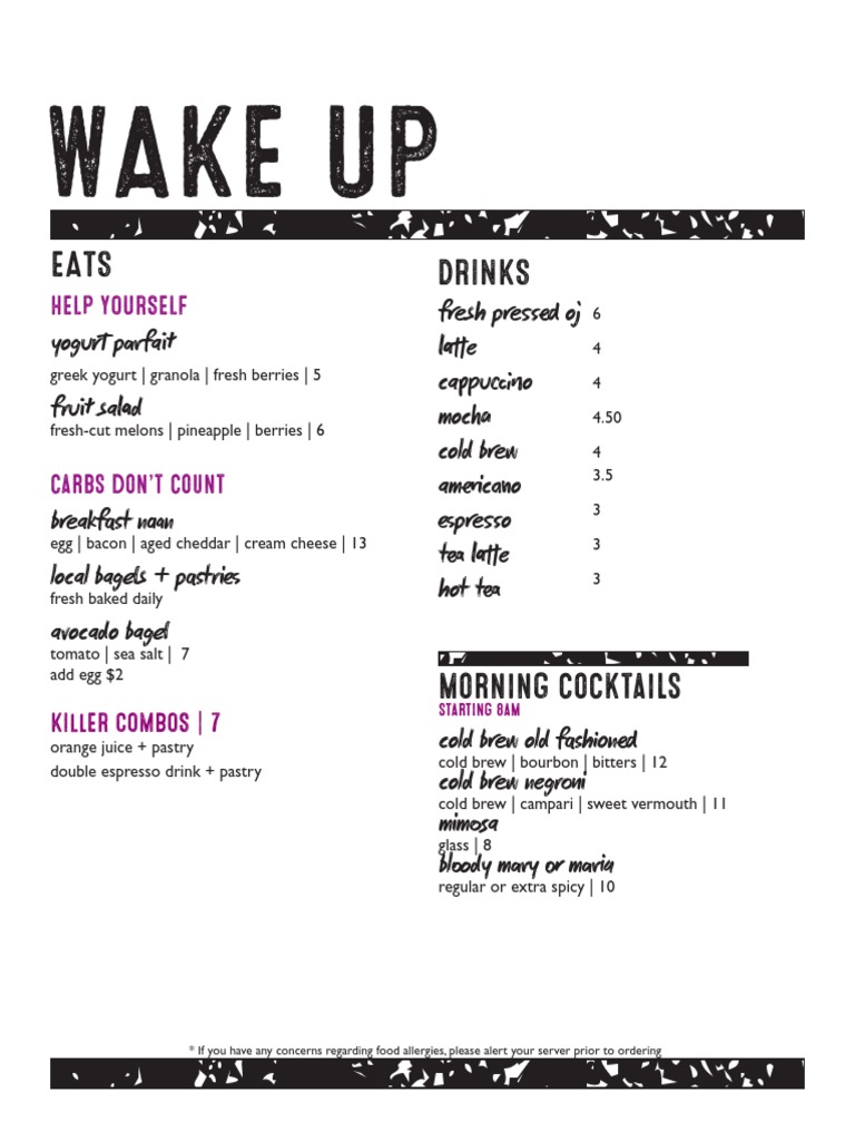 Moxy Washington DC Menus | Salad | Foods