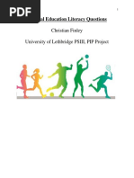 Physical Education Question Bank With Answers | PDF | Muscle | Physical ...