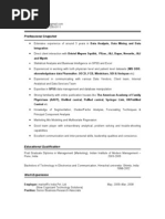 NCAT Resume Template | PDF | Career & Growth