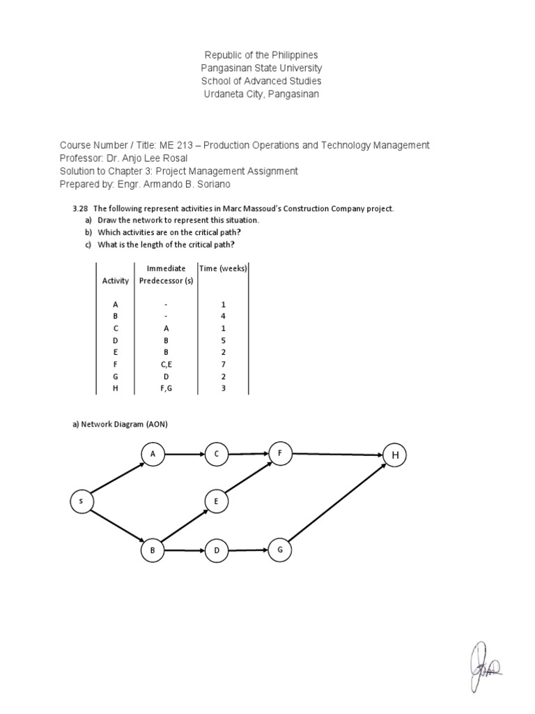 Solutions To Chapter 3 - Operations Management | PDF | Analysis ...