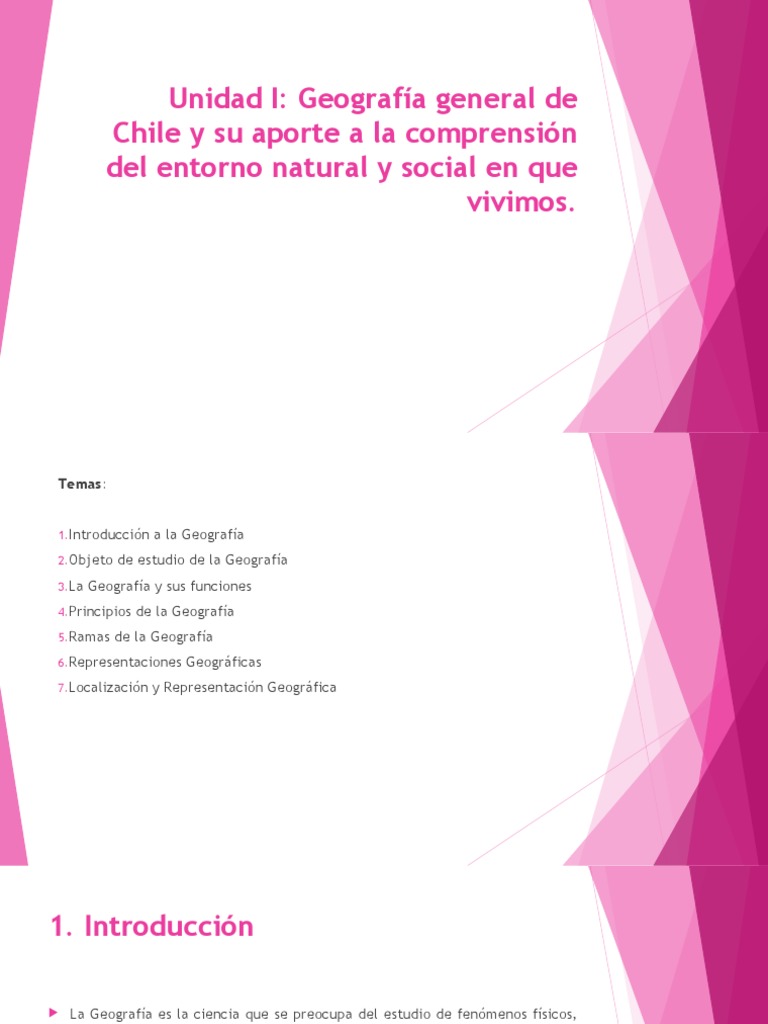 Introducción A La Geografía | PDF | Geografía | Ecuador