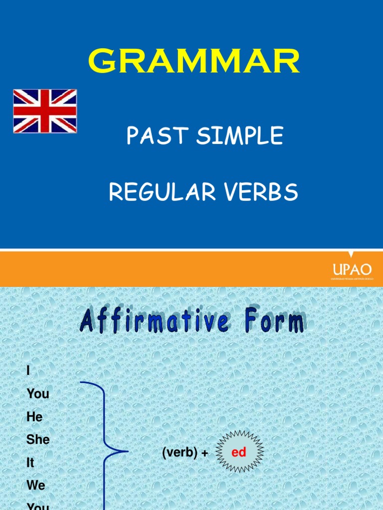 Past Simple Regular Verbs | PDF