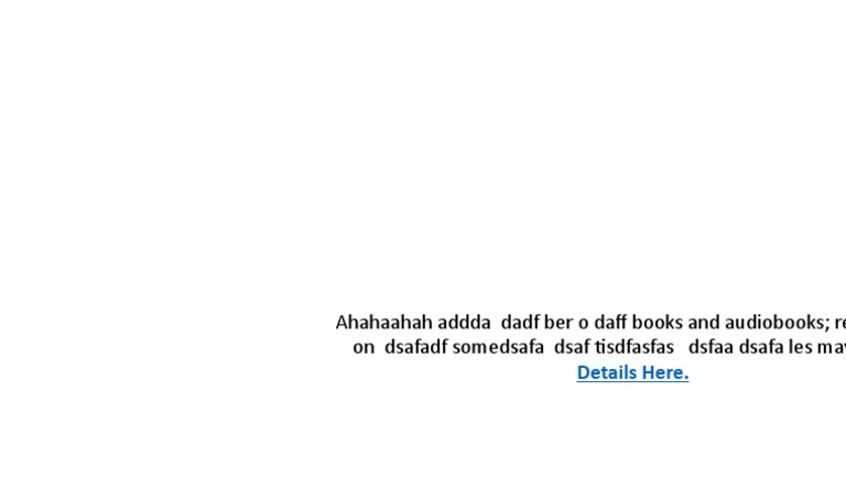 Ahahaahah Addda Dadf Ber o Daff Books and Audiobooks Restrictions On ...