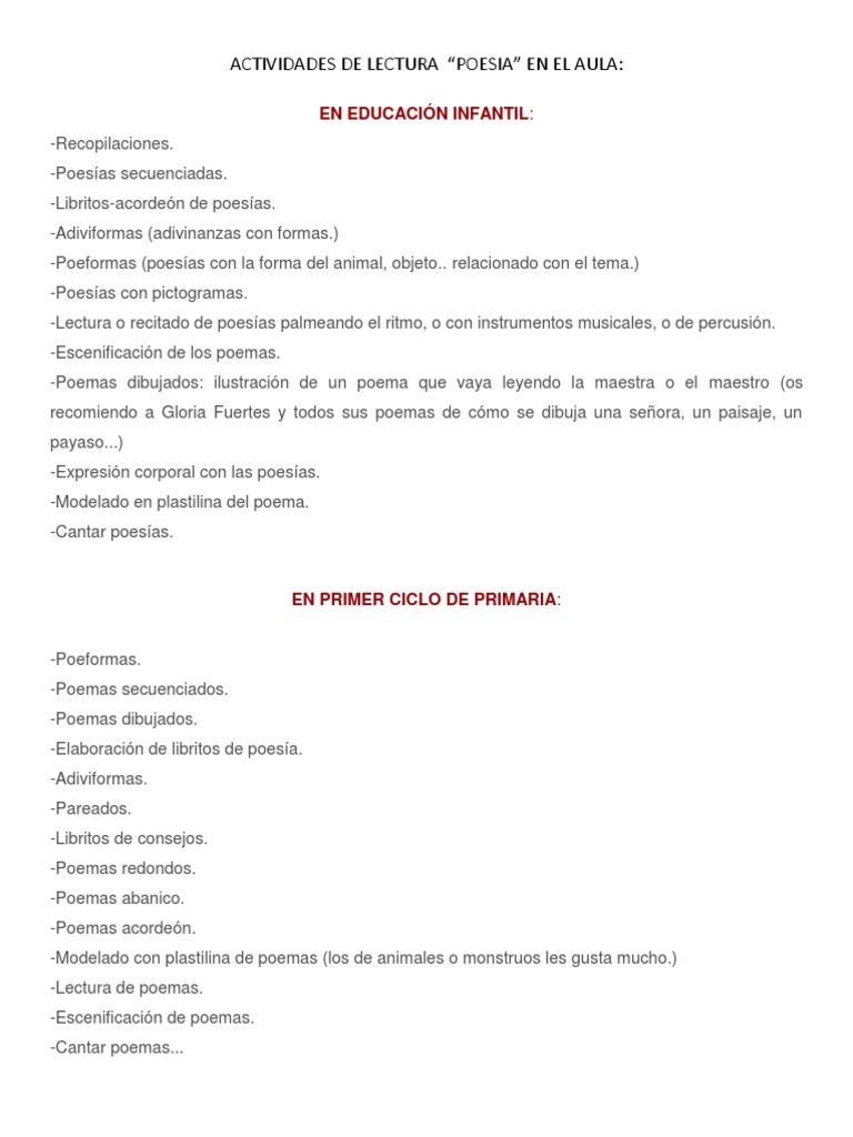 Estrategia de Lectura en El Aula | PDF | Poesía