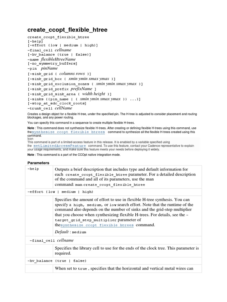 Create Innovus | PDF | Parameter (Computer Programming) | Computer Engineering