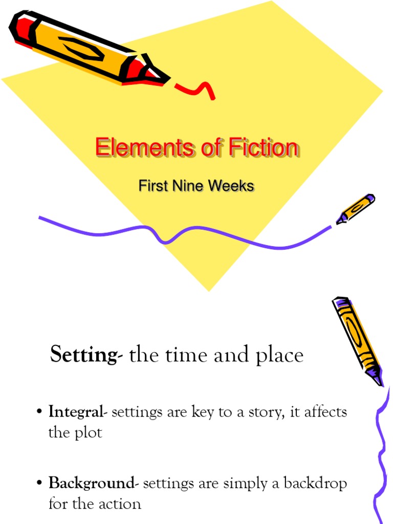 Understanding Elements of Fiction | PDF | Narration | Plot (Narrative)