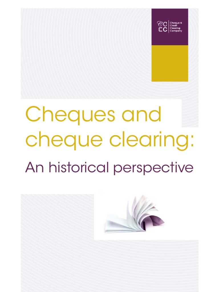 History Publication Final - Small Version | PDF | Cheque | Clearing ...