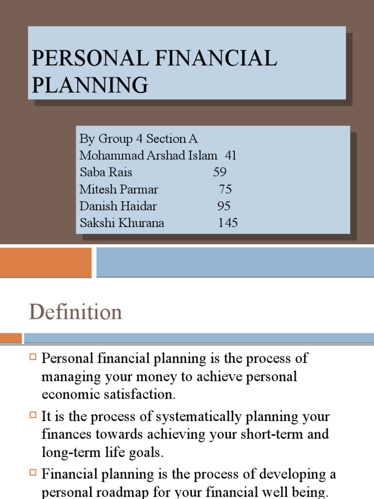 Personal Financial Planning Guide | PDF | Interest | Wealth