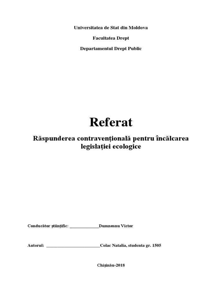 Foaie de Titlu | PDF