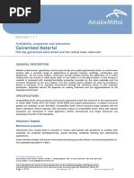 Zinc Coating Thickness Conversion Guide | PDF