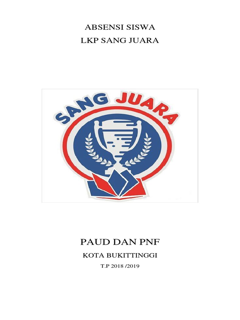 Cover Absensi Siswa | PDF