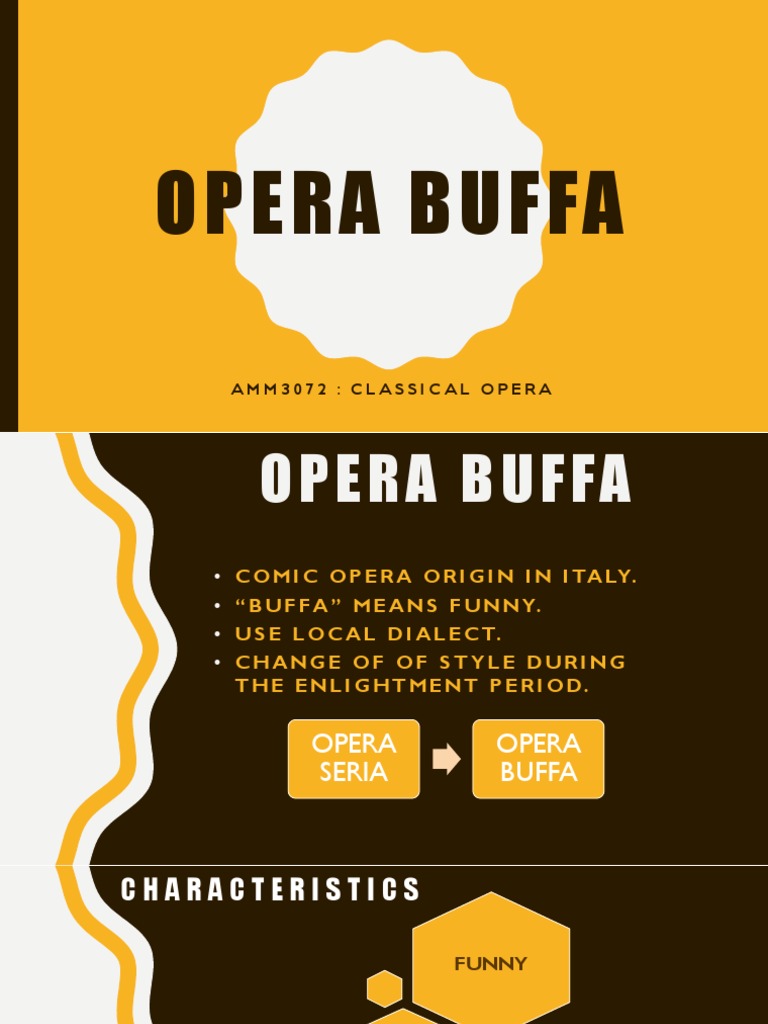 Opera Buffa | PDF