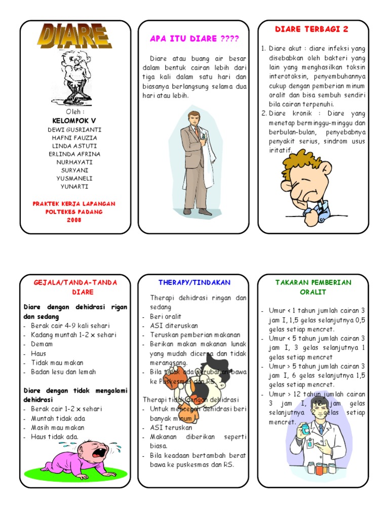 Leaflet Diare | PDF