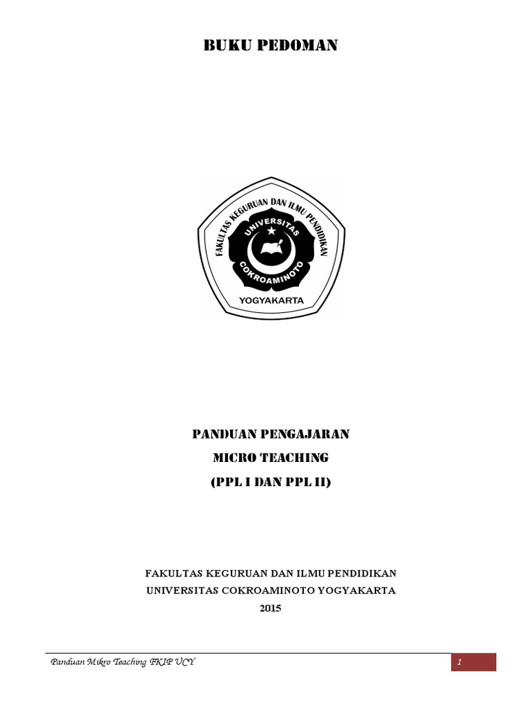 Panduan Mikro Teaching Ucy 2015 | PDF