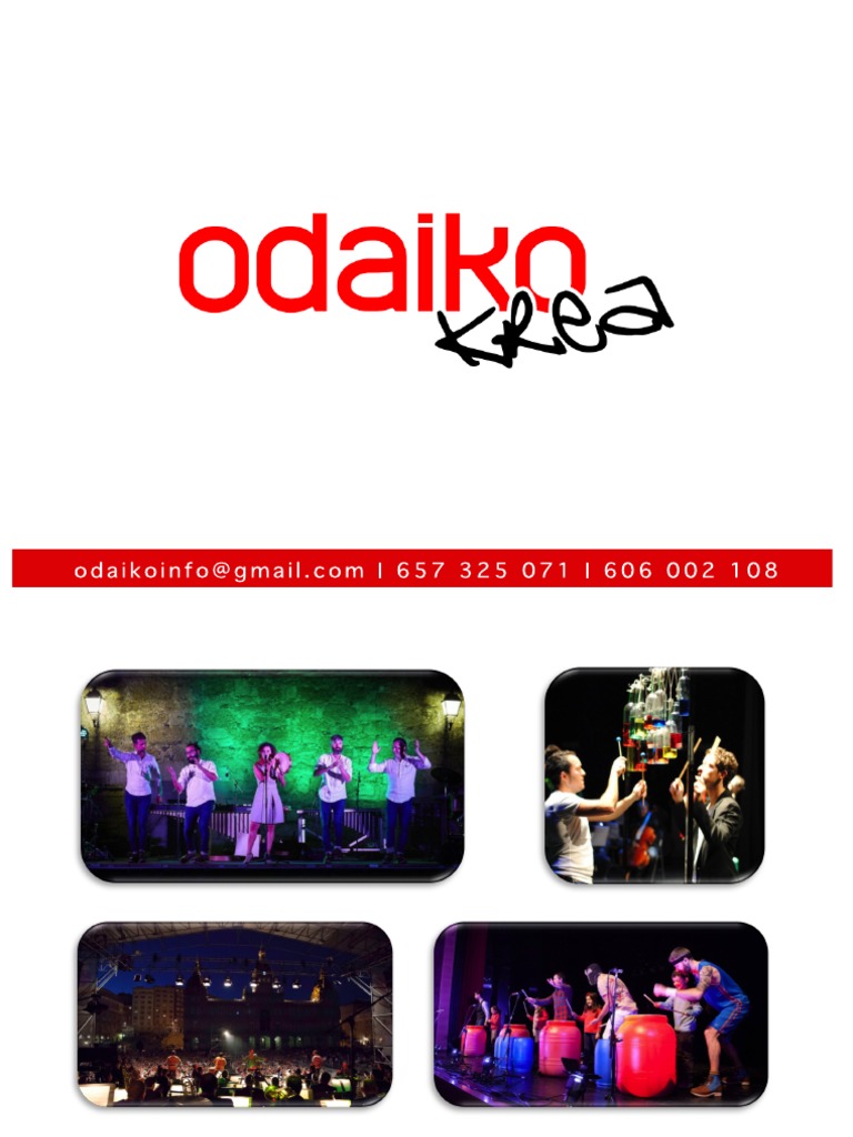 Catálogo Odaiko Krea | PDF