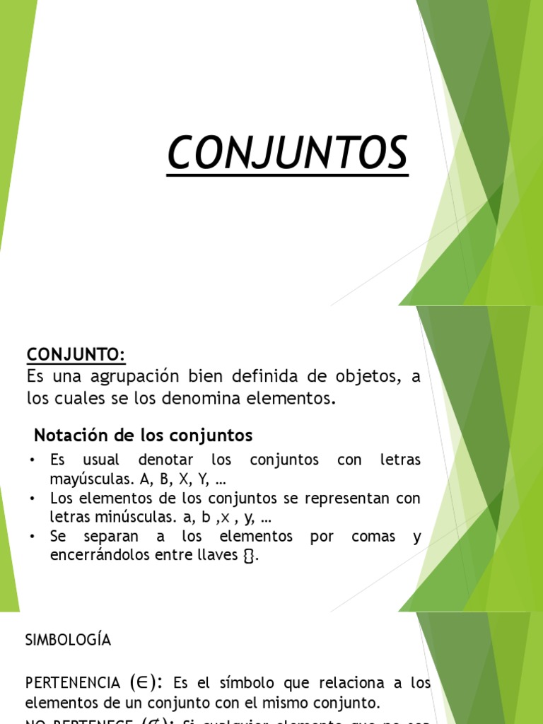 Teoría de Los Conjuntos | PDF | Conjunto (Matemáticas) | Número natural