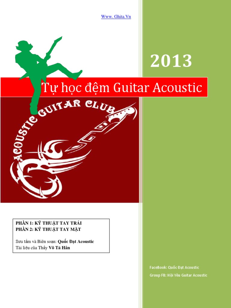 Ly Thuyêt Ve Guitar Acoustic VTH PDF | PDF