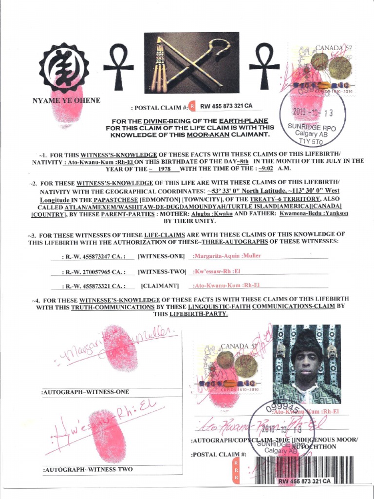 Claim of Life | PDF