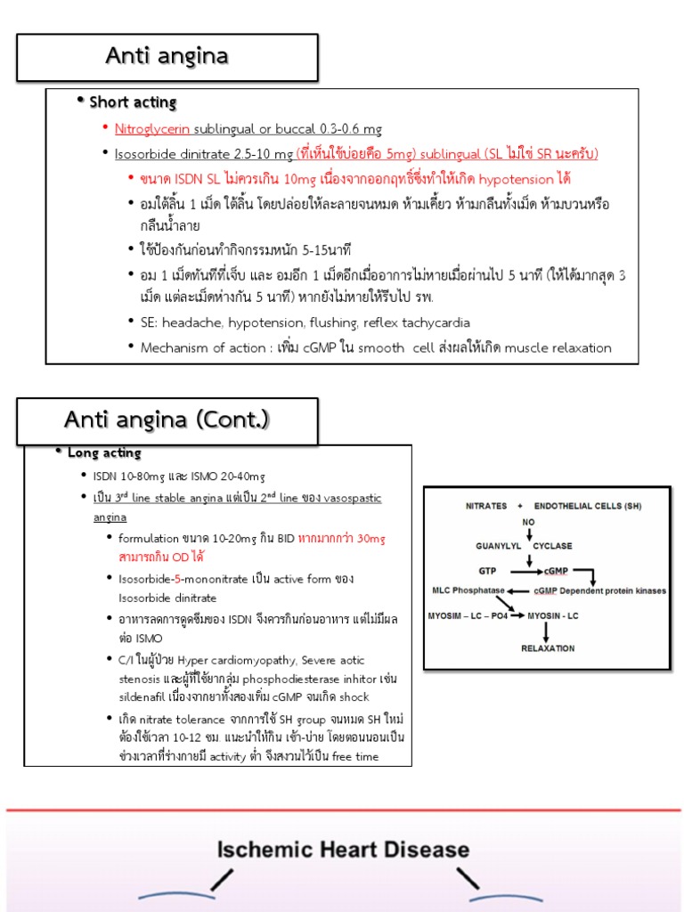 แก้ไข Slide CAD (STEMI NSTEMI) | PDF