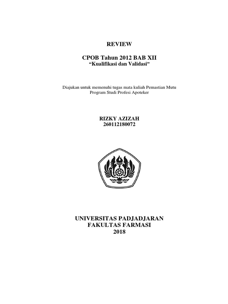 Review CPOB BAB 12 | PDF