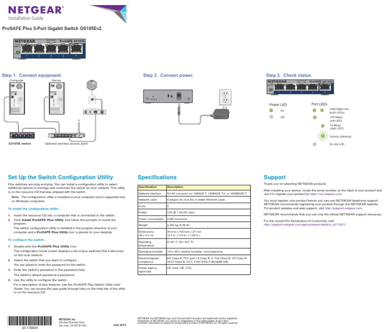 Netgear Switch | PDF