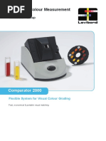 Hazen Colour Measurement Standards Guide | PDF | Water | Chemistry
