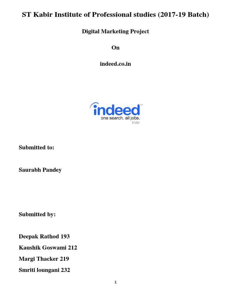 Digital Marketing Research | PDF | Consultant | Search Engine Optimization