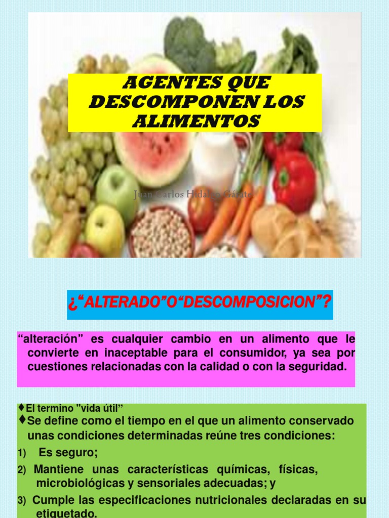 Descomposicion de Alimentos | PDF | Alimentos | Nutrientes