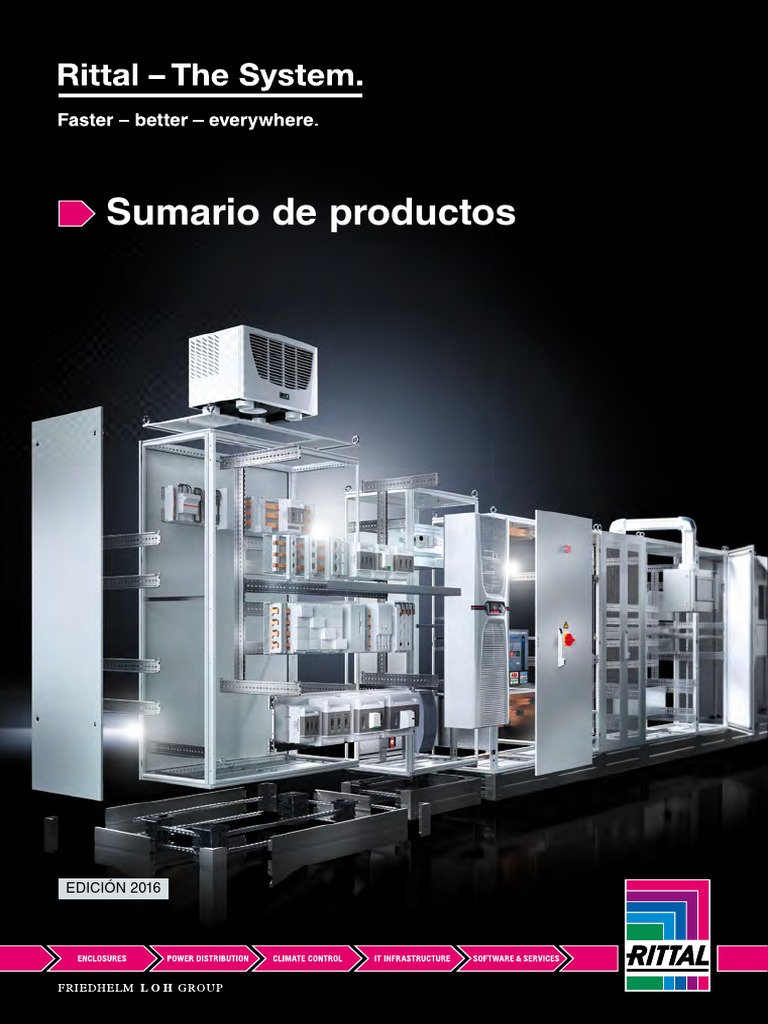 Catalogo Tableros Rittal | PDF | Tornillo | Materiales de construcción