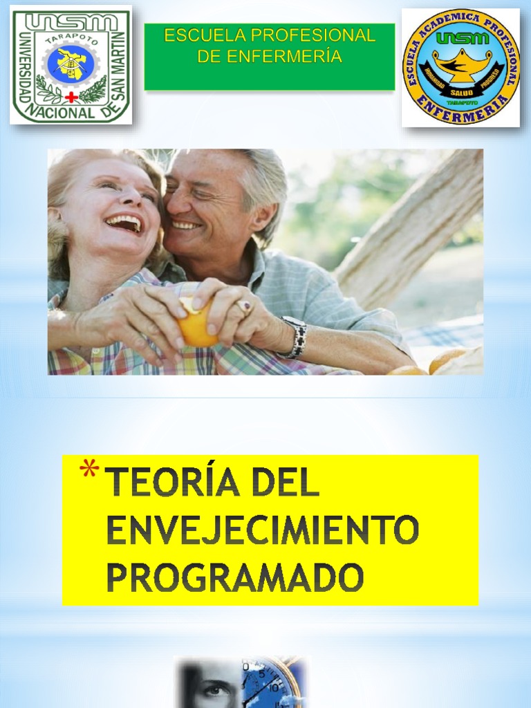 Teoría Del Envejecimiento Programado | PDF