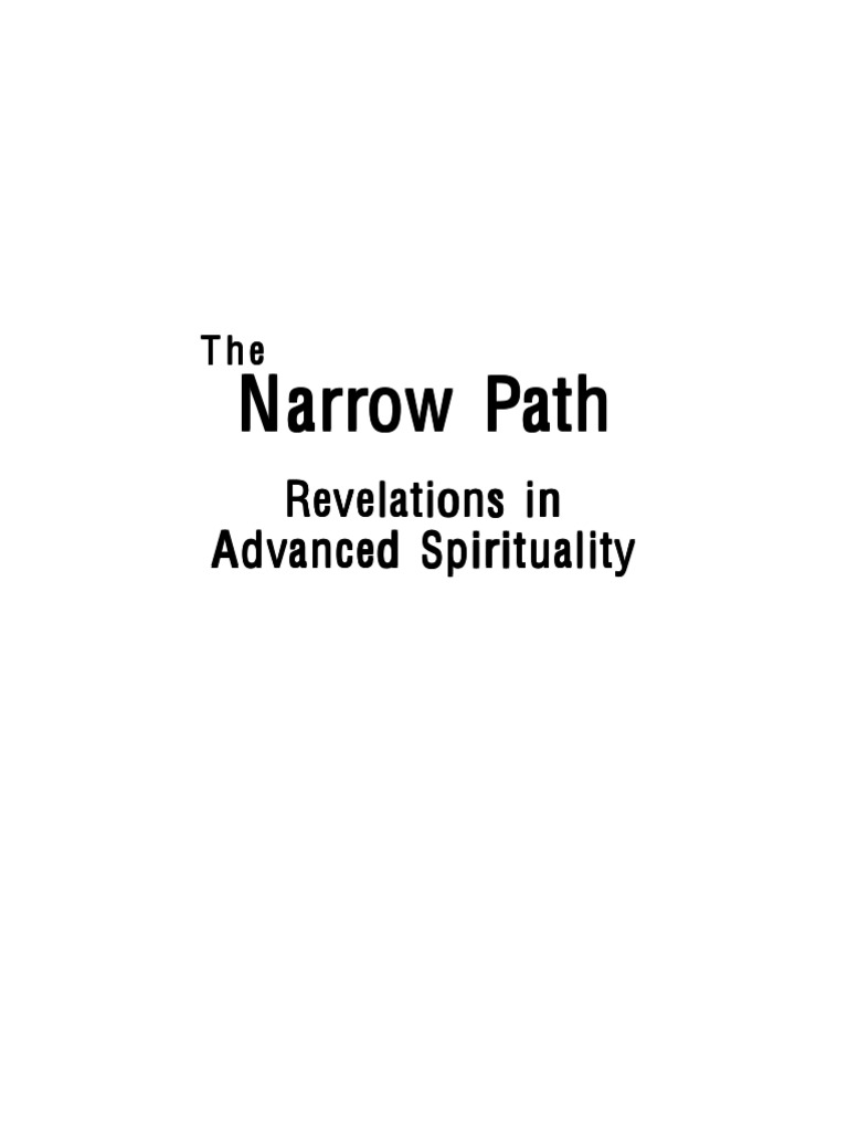 The Narrow Path | PDF | Kundalini | Spirituality