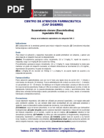 Succinilcolina: Uso y Precauciones | PDF | Farmacología | Medicina