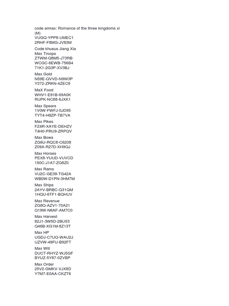 Code Armax | PDF | History