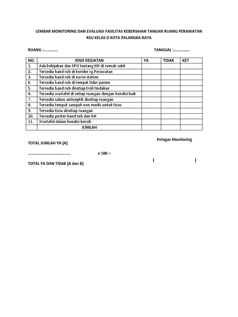 Form Monitoring | PDF