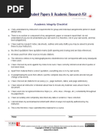 AI Declaration for Academic Integrity | PDF | Learning
