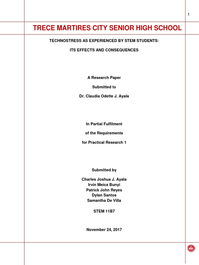 Sample Germanic Format | PDF | Stress (Biology) | Information Technology