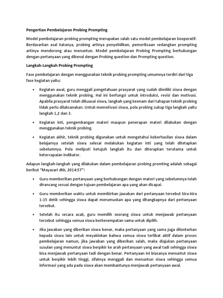 Probing Prompting Learning | PDF