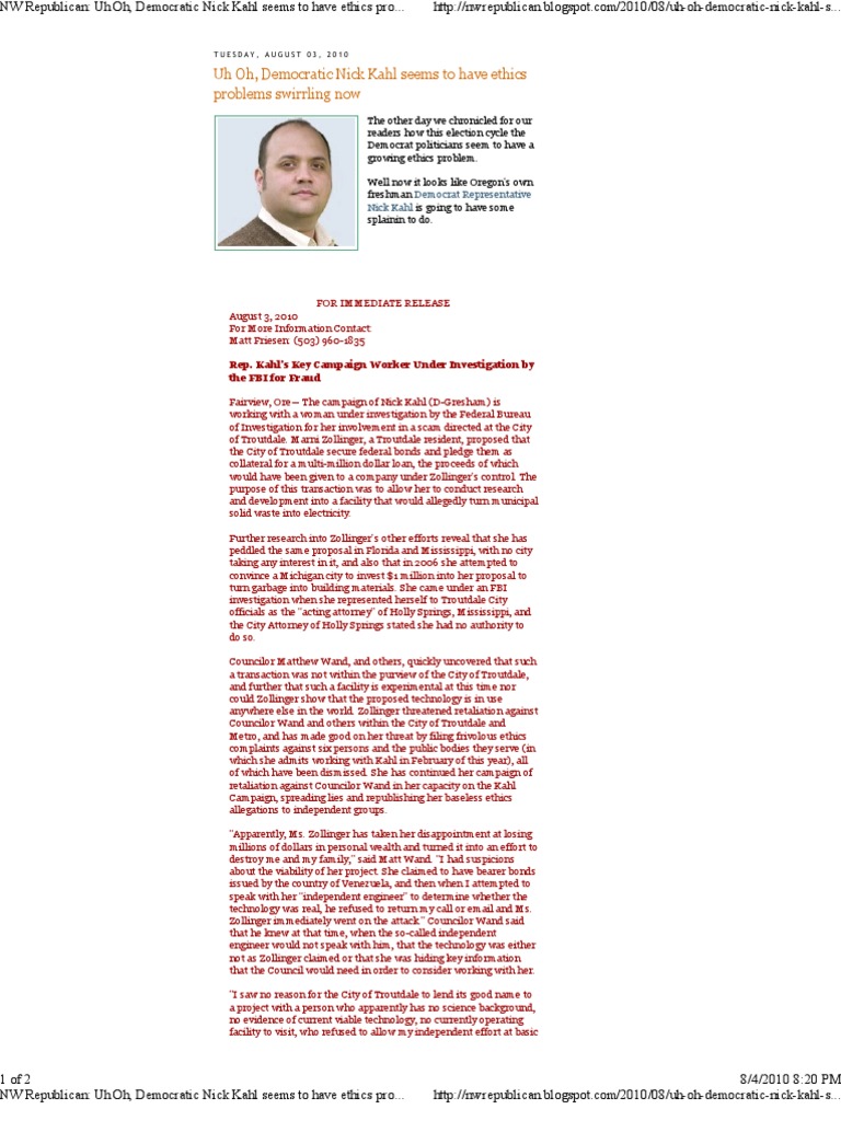 Or Wand Slander | PDF | Government