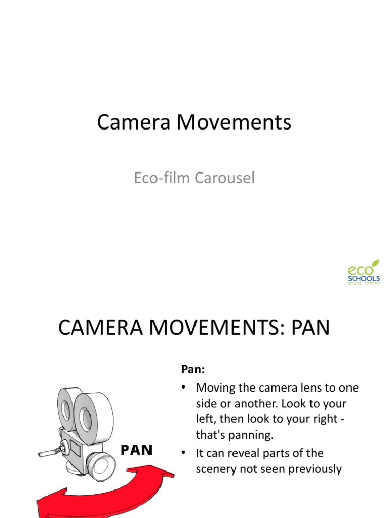 Camera Movements: Eco-Film Carousel | PDF | Zoom Lens | Camera
