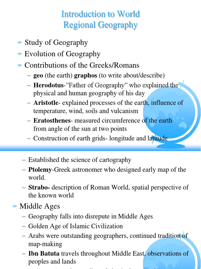 1 Intro World Reg Geog 05 | PDF | Geography | Precipitation