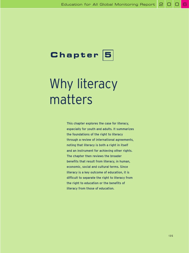 Chapt5 Eng PDF | PDF | Literacy | Adult Education