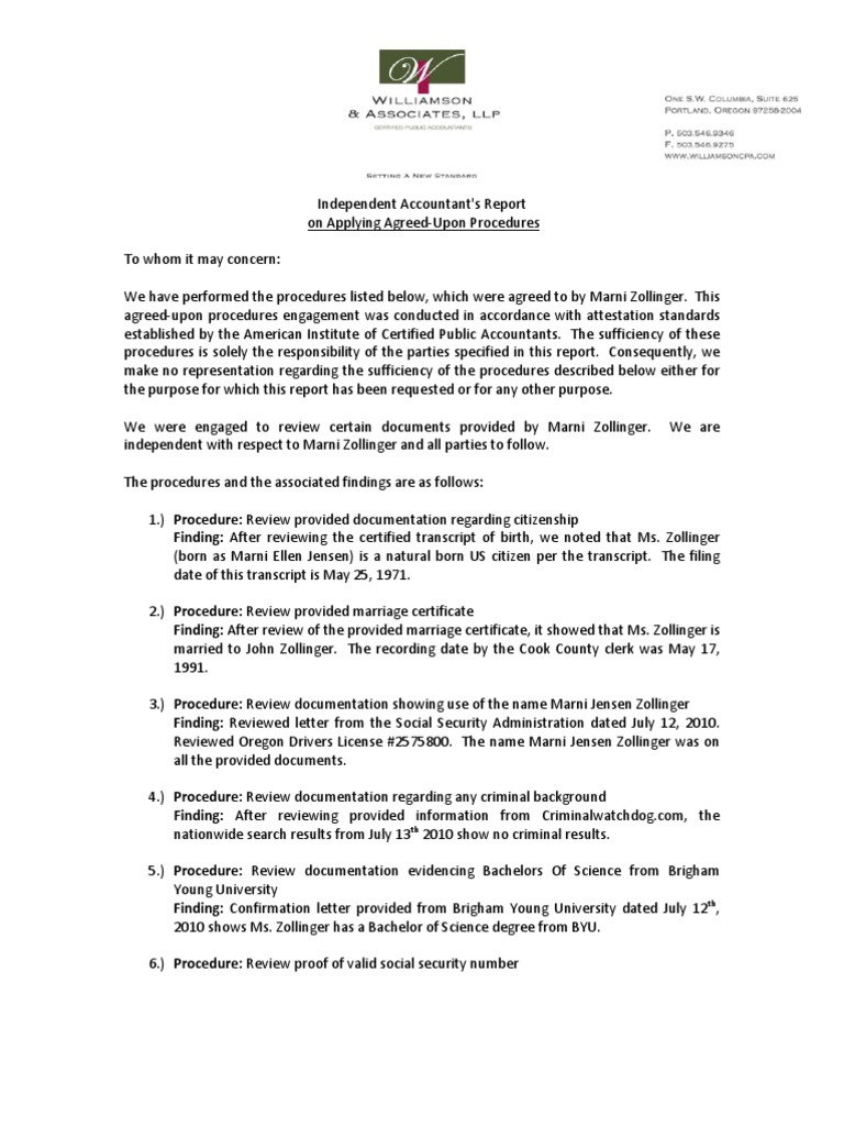 CPA Independent Review by Request | PDF | Government | Business