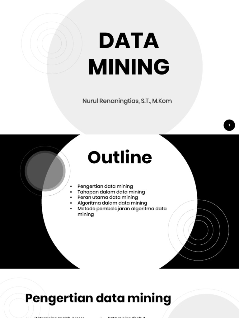 Data Mining Algorithms And Methods Pdf