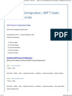SAP FICO Tcodes for Consultants | PDF | Accounts Payable | Depreciation