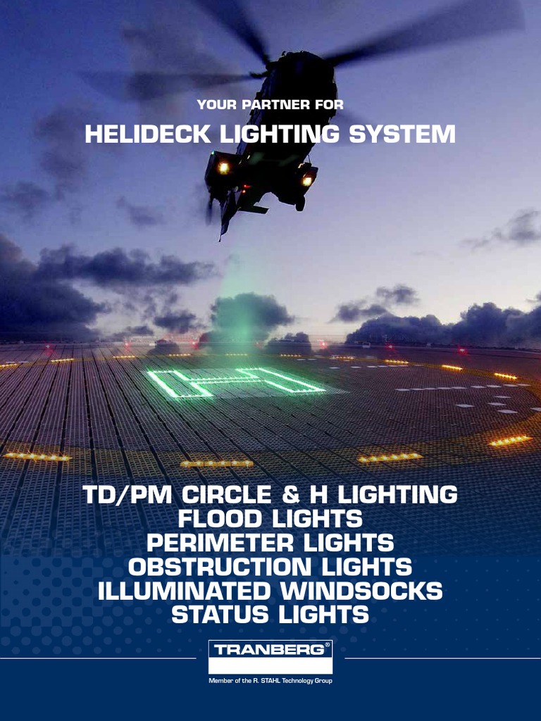 Helideck Lighting System: Your Partner For | PDF | Paint | Lighting